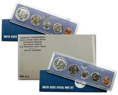 MintProducts > U.S. Mint Coin Sets (1947-Date) > 1982 & 1983 Souvenir ...